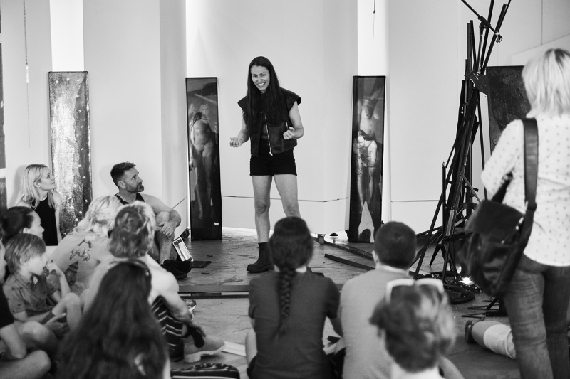 Artist Talk. Incinerator Gallery. - Bon Mott