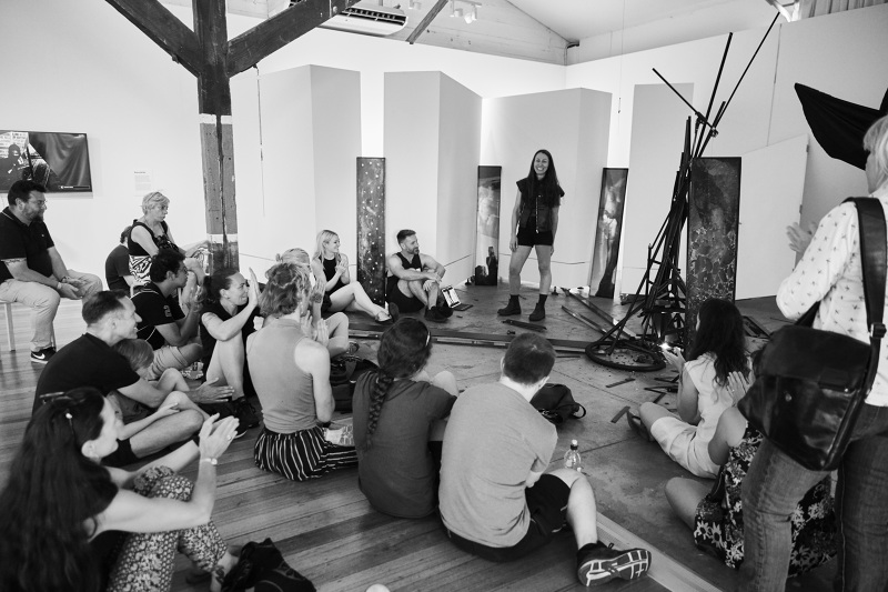 Artist Talk. Incinerator Gallery. - Bon Mott