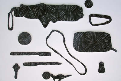 Wrapped: Drawings on paper (2007-ongoing) - Salvage Project