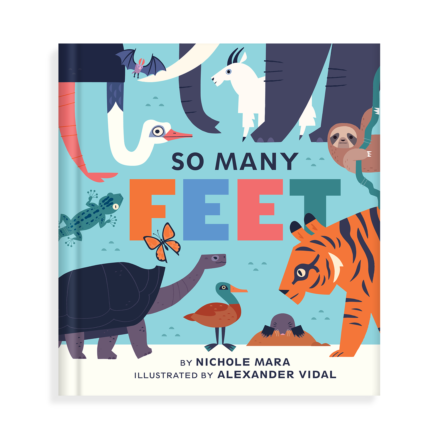 So Many Feet - Alexander Vidal Illustration