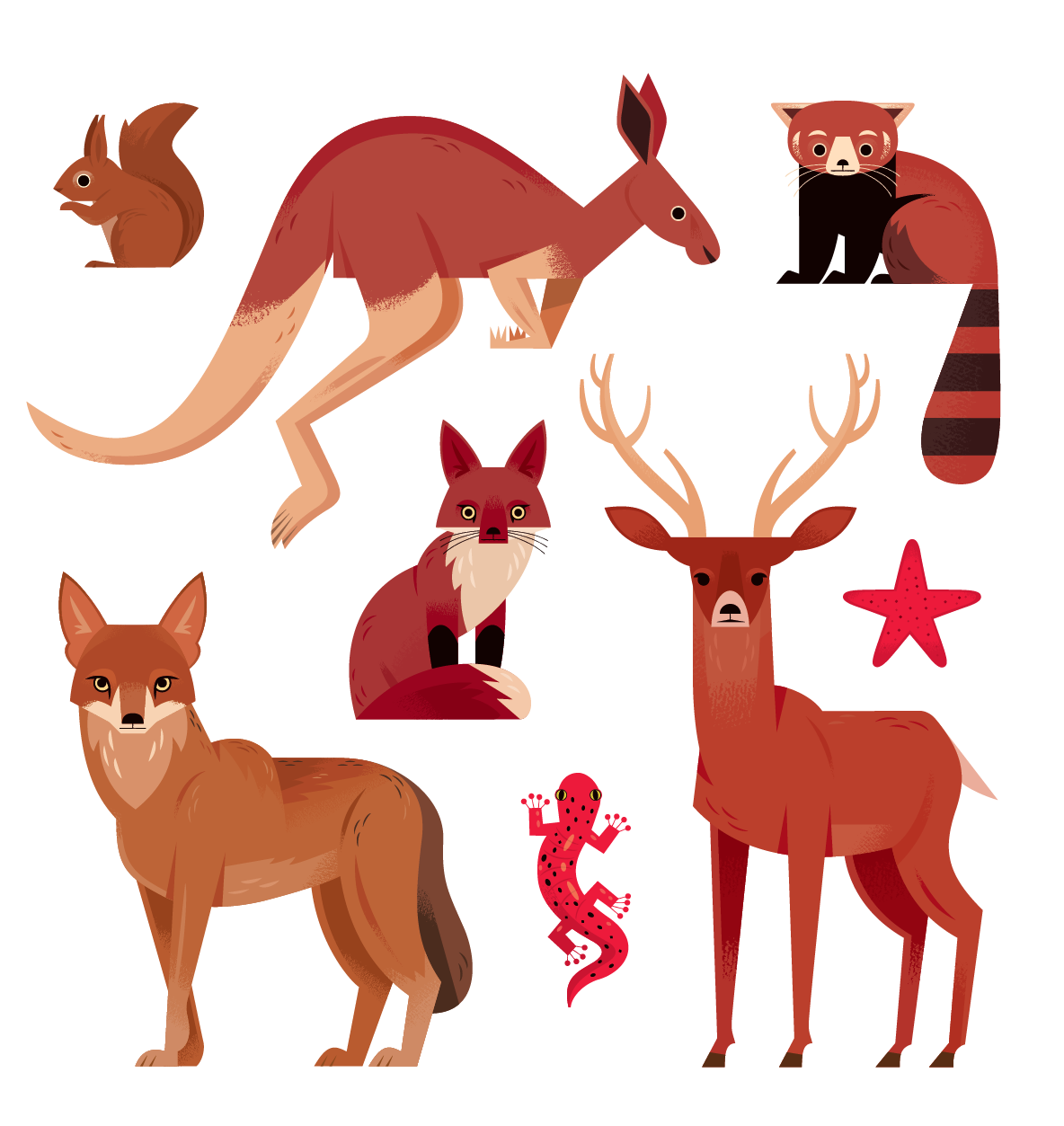 Red - Alexander Vidal Illustration