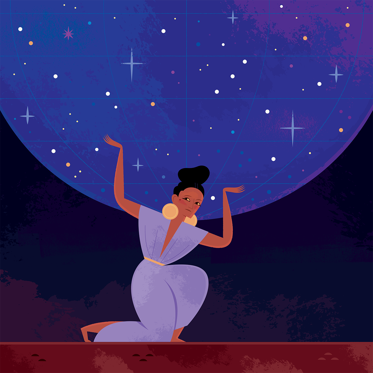 Atlas - Alexander Vidal Illustration