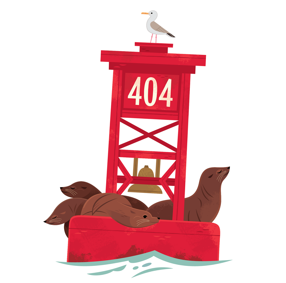 Monterey Bay Icons - Alexander Vidal Illustration
