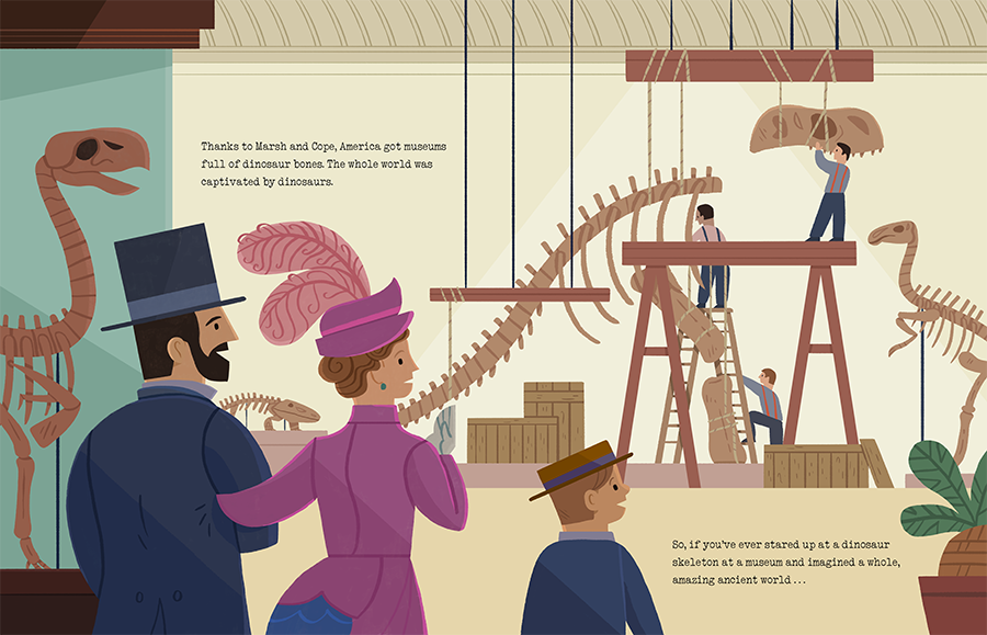 The Bone Wars - Alexander Vidal Illustration