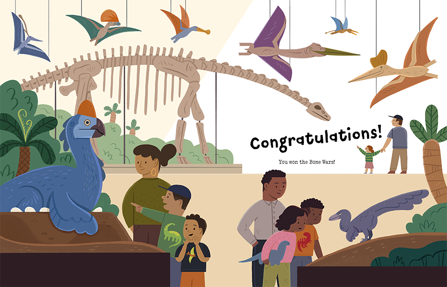 The Bone Wars - Alexander Vidal Illustration