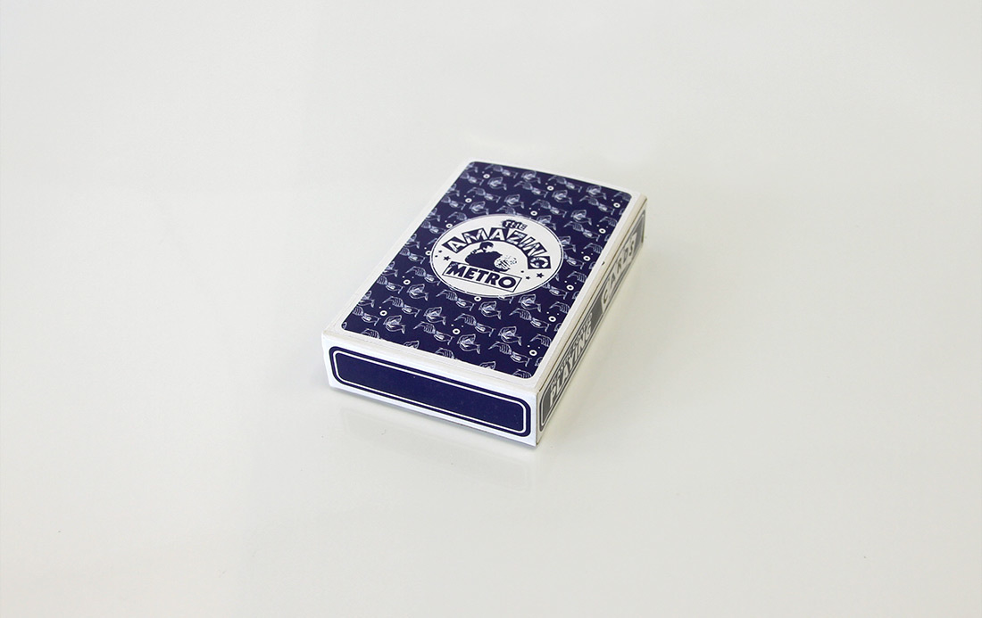 Metro newspaper playing cards - Design and Tea - Julieta Molina's portfolio