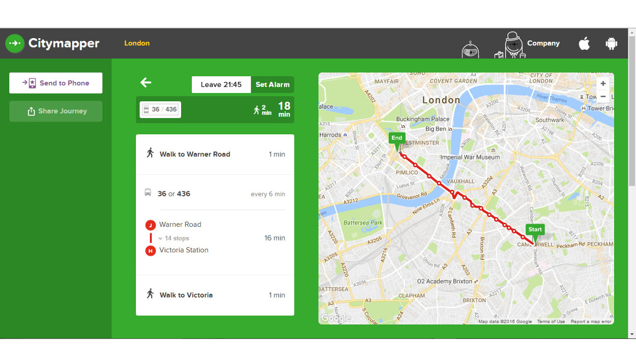 Citymapper Additions - Tom Stone