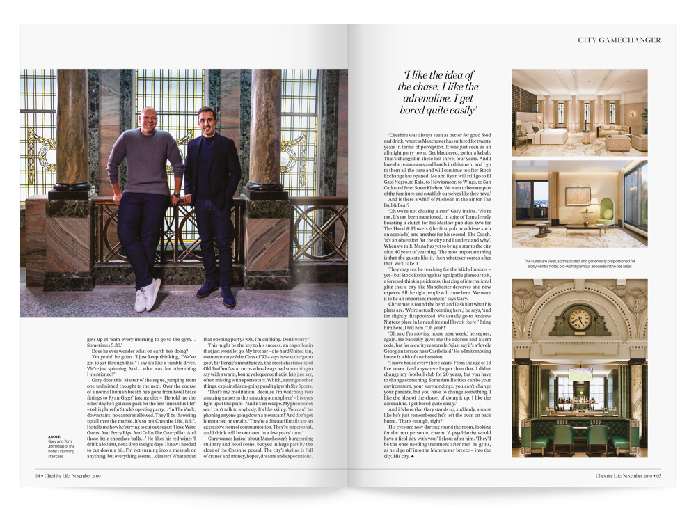 Cheshire Life Magazine - Ashley Coomer