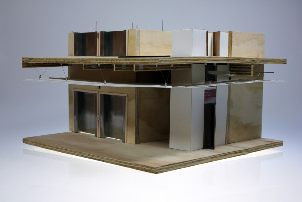 Cross Laminated Timber Model - Andrew Caldwell // Portfolio