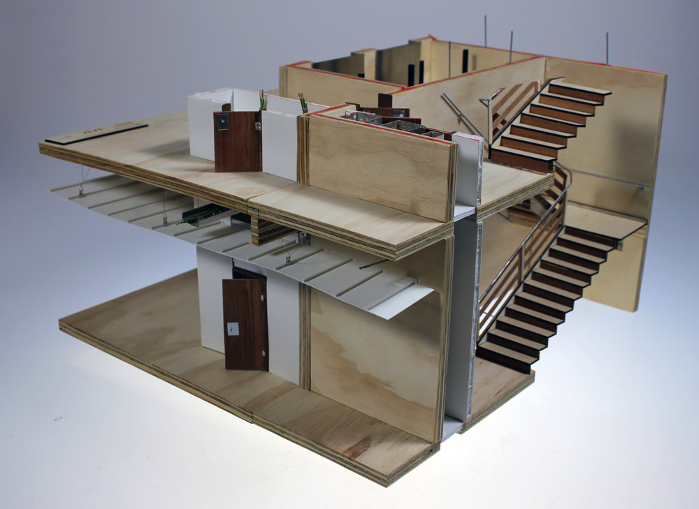 Cross Laminated Timber Model - Andrew Caldwell // Portfolio
