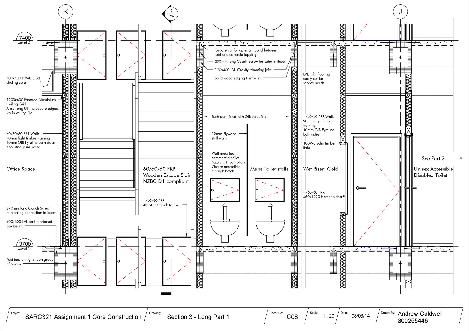 Building Core Design and Construction Drawings - Andrew Caldwell ...