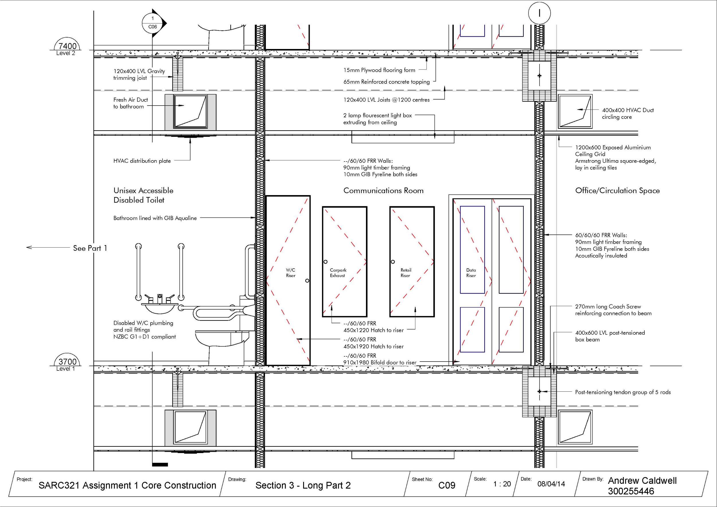 Building Core Design and Construction Drawings - Andrew Caldwell ...