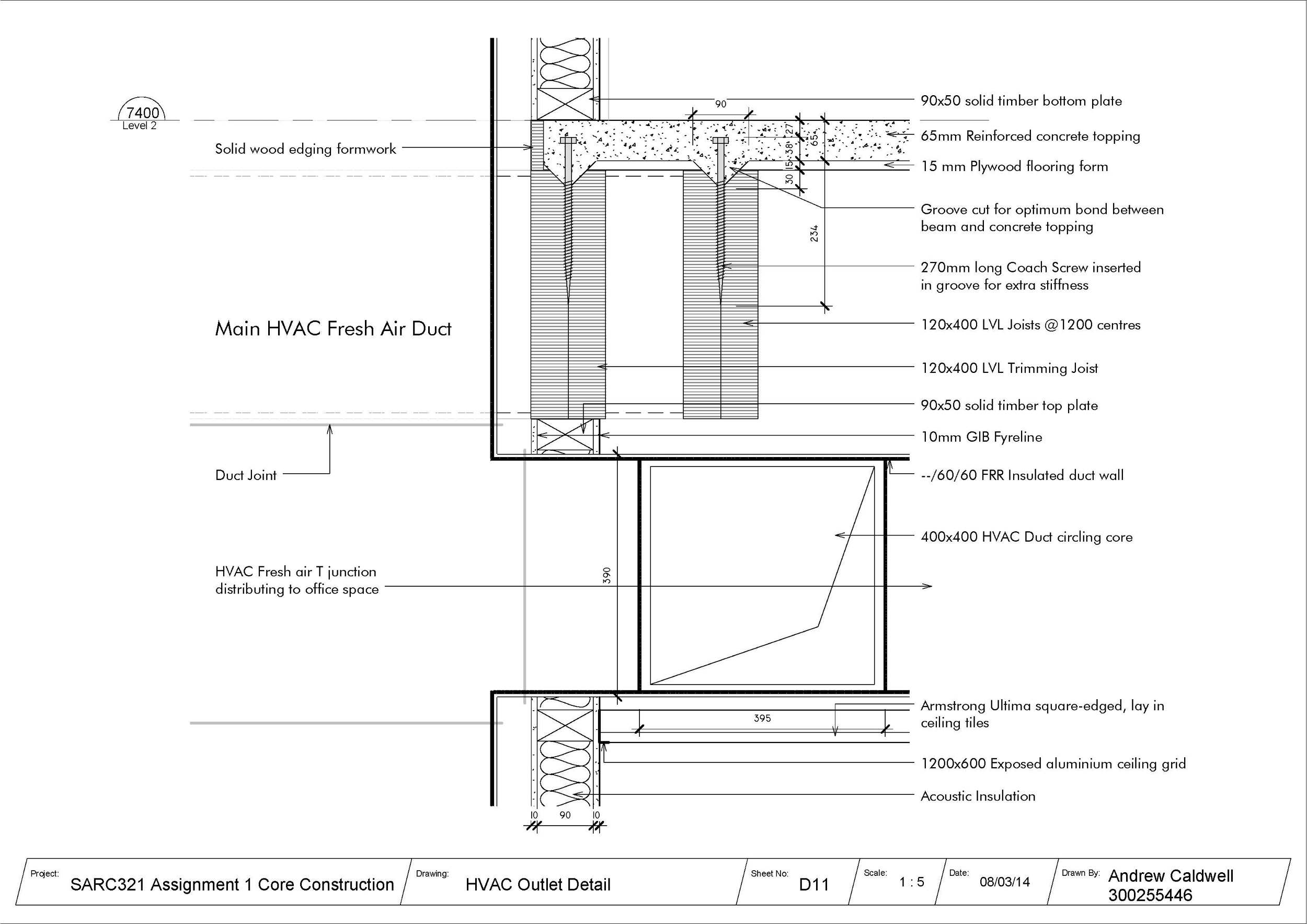 Building Core Design and Construction Drawings - Andrew Caldwell ...