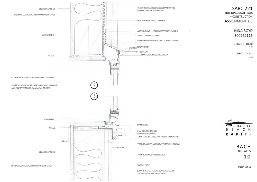 Pekapeka House ~ Construction - nina boyd