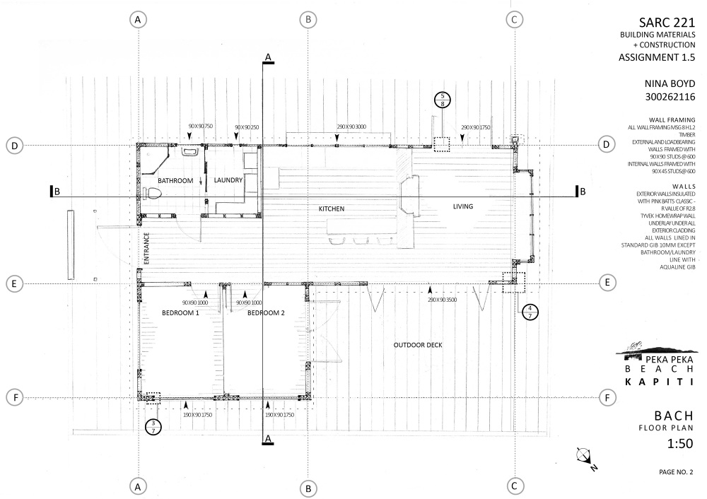 Pekapeka House ~ Construction - nina boyd