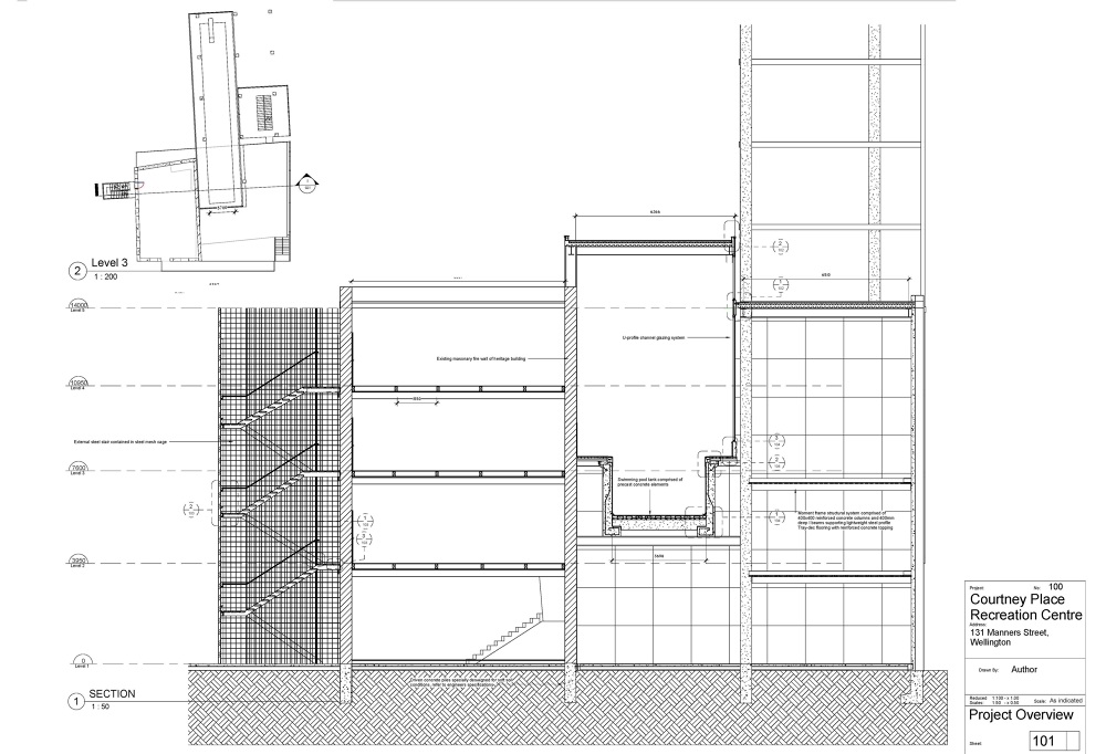 Wellington Athletics Club ~ Construction - nina boyd