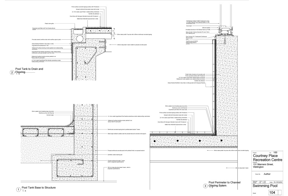 Wellington Athletics Club ~ Construction - nina boyd