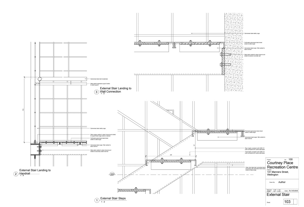 Wellington Athletics Club ~ Construction - nina boyd