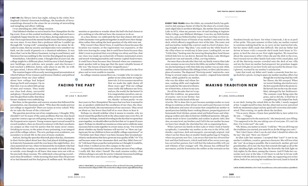 The Truth About Reunions - Jamie Prokell