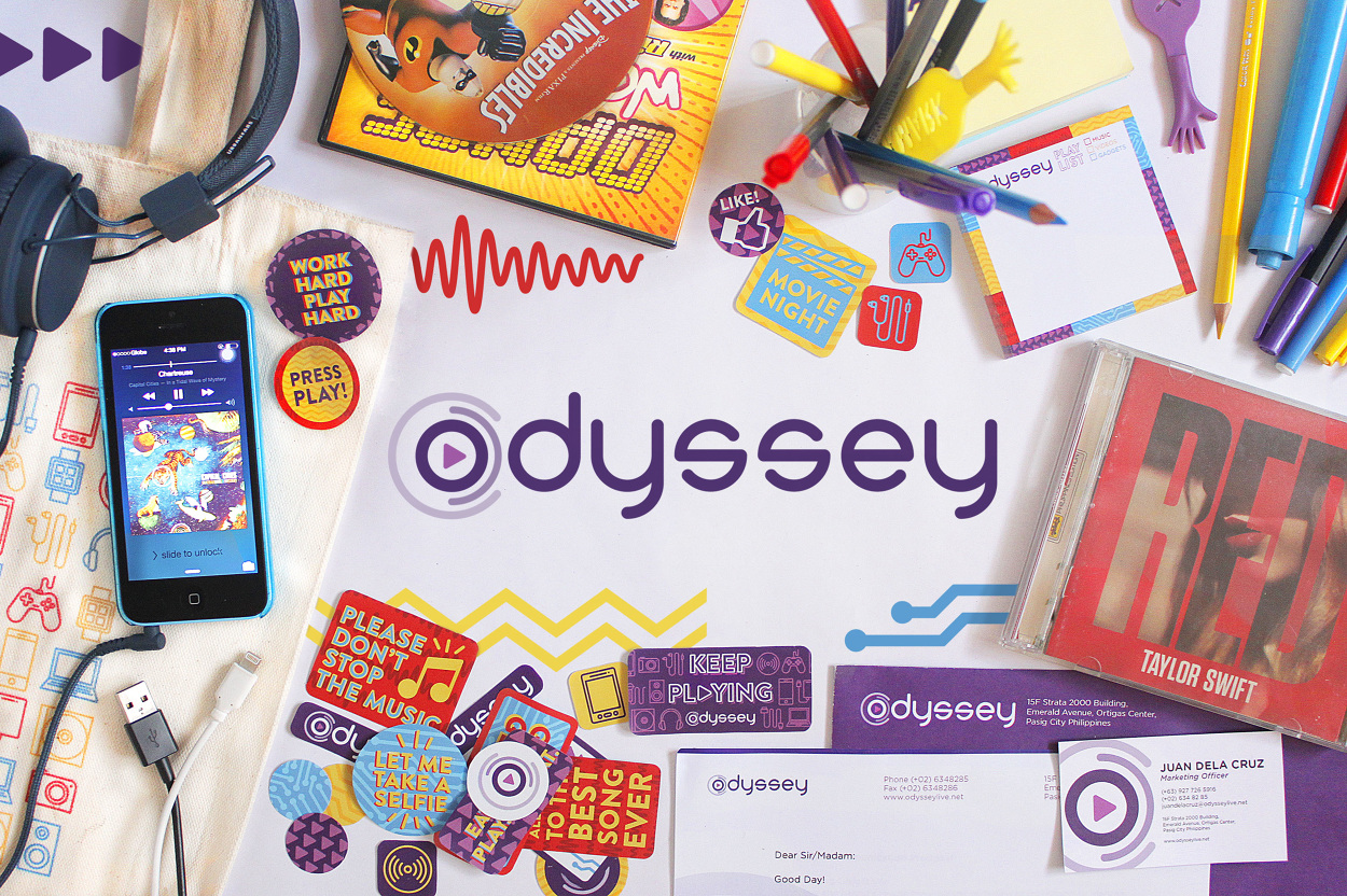 Odyssey Rebranding (Thesis Study) - Mara Gonzales