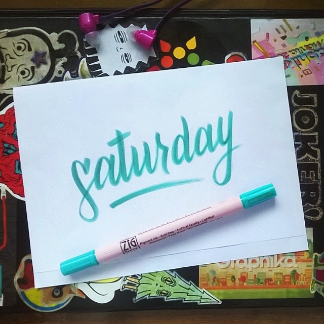 Hand lettering & Calligraphy Works - Mara Gonzales