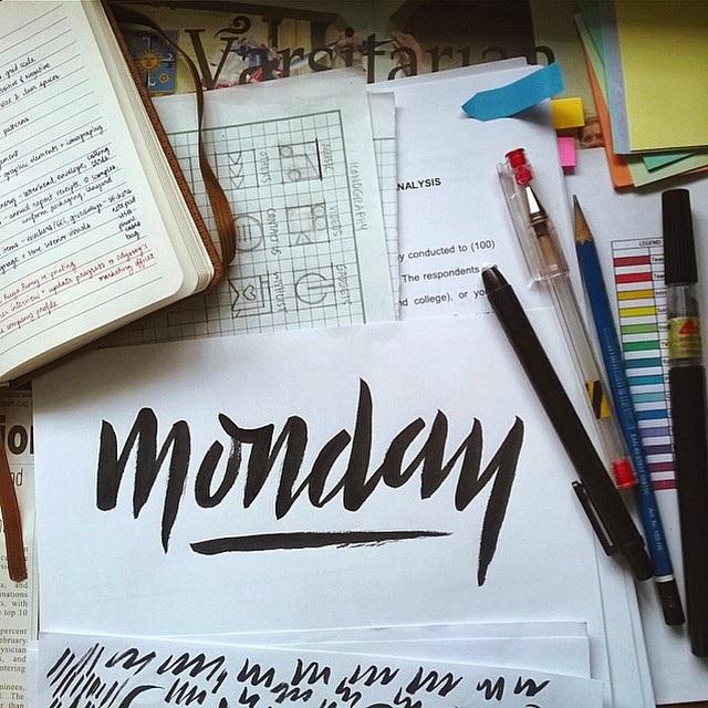 Hand lettering & Calligraphy Works - Mara Gonzales