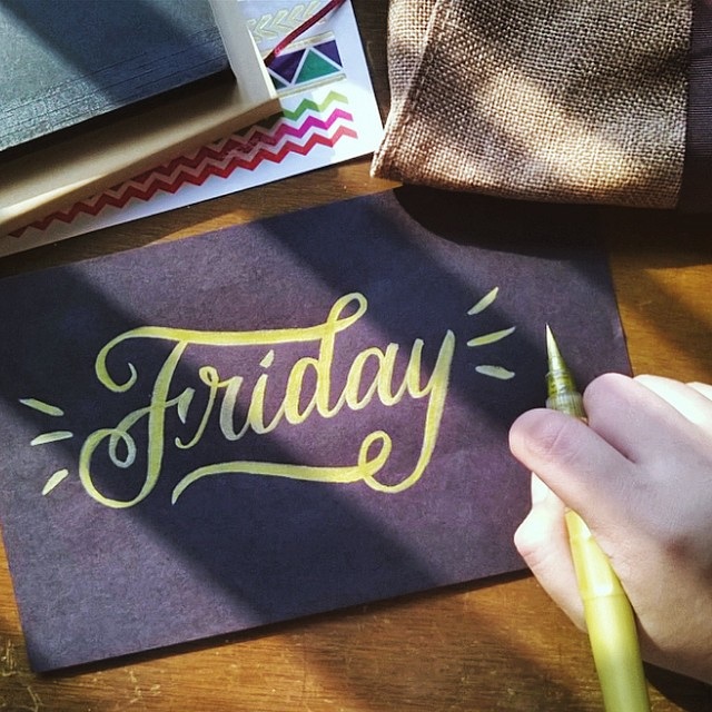 Hand lettering & Calligraphy Works - Mara Gonzales