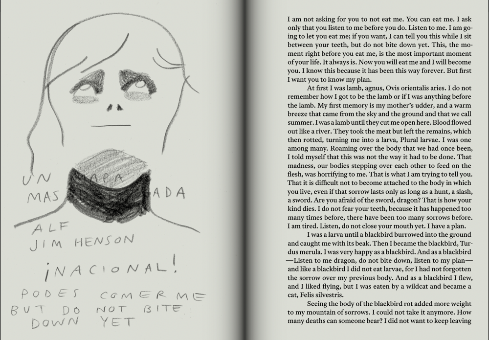 The Alien Druid Monologue for the piece DRACONIS LACRIMAE, by Pablo ...