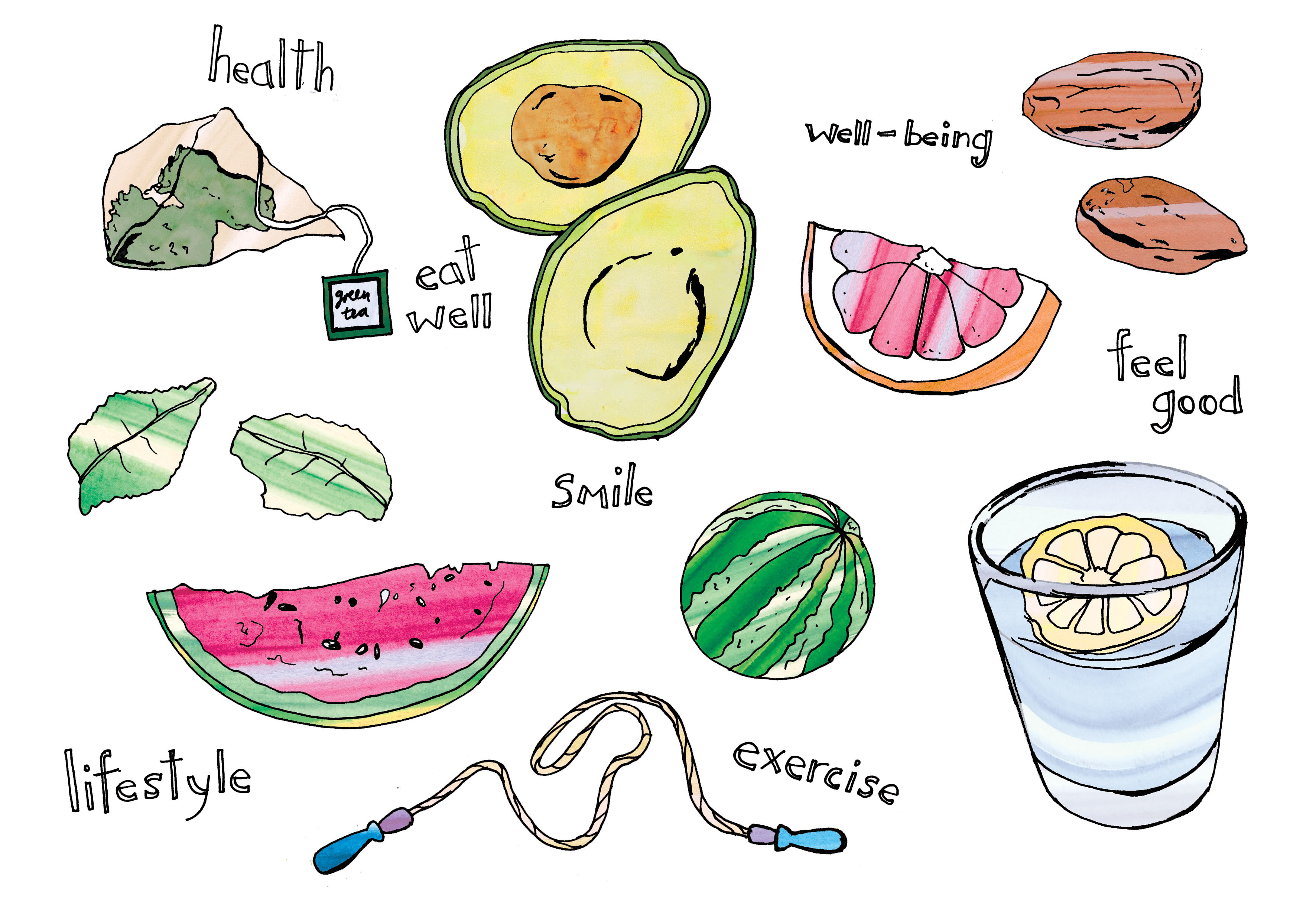 Health - Illustration by Anna Louise