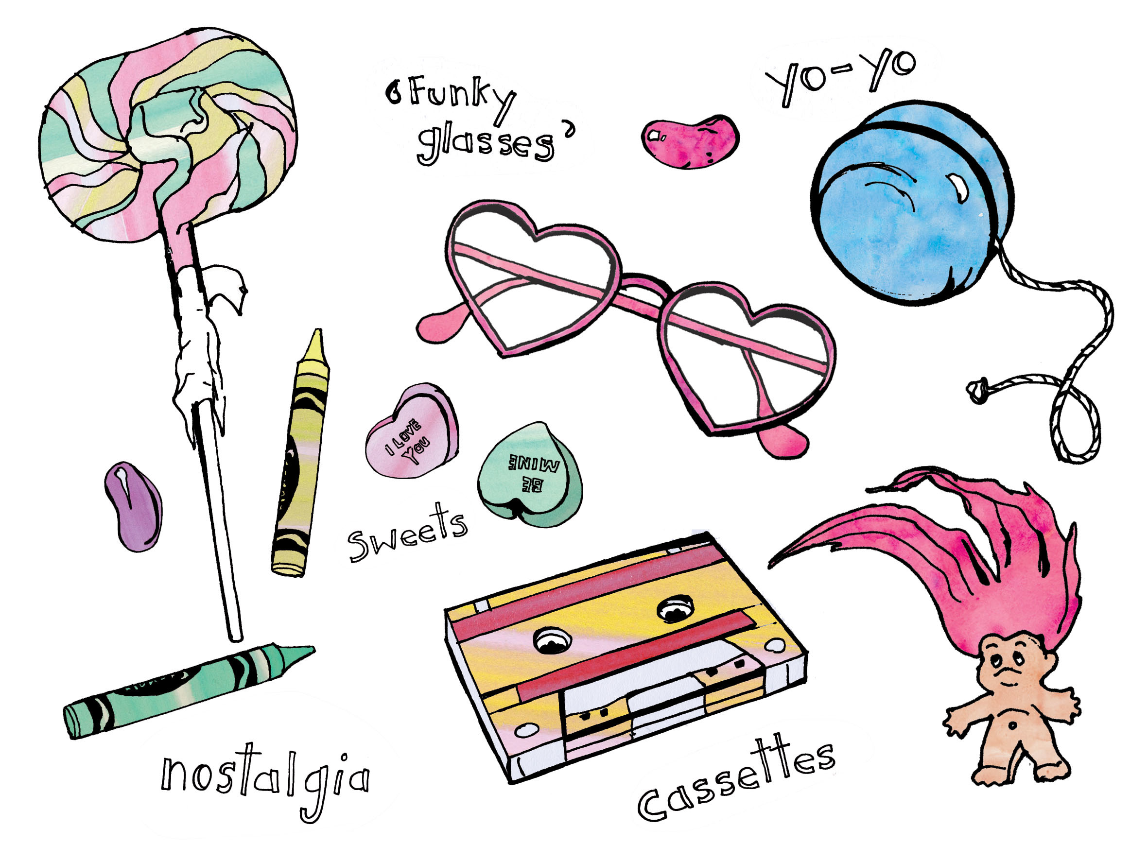 Nostalgia - Illustration by Anna Louise