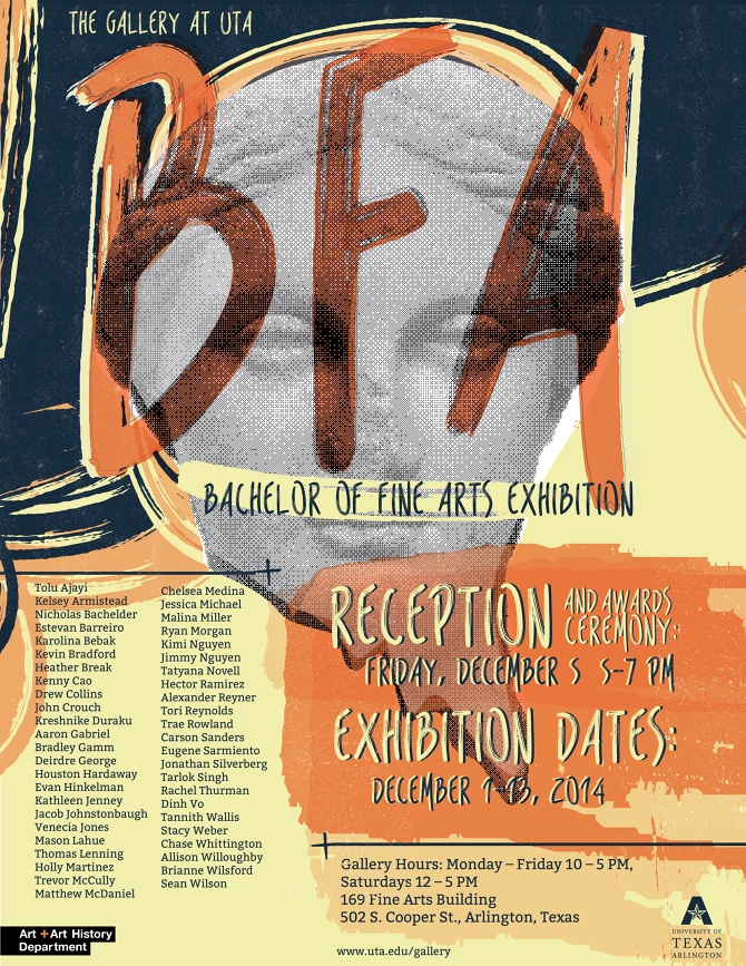 UTA BFA Poster - Elena Chudoba