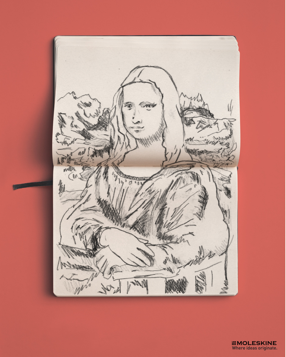 Moleskine Ads - Elena Chudoba