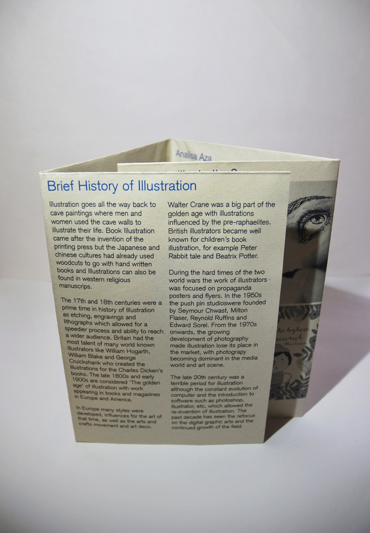 Broadsheet Design - Holly Bloomfield Design