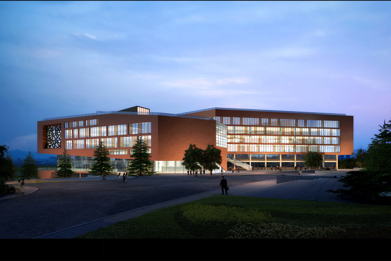 Academic Building Of Sichuan University - Shishu