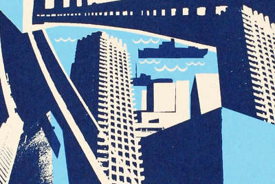 Urban Space Screenprint - Lorenzo Davitti Illustration