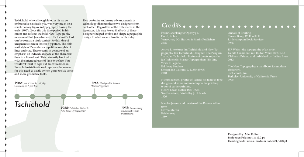 Typography History Book - Max Geoffrey Fulton