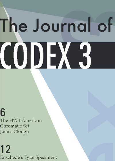 Codex vol. 3 Index - Max Geoffrey Fulton