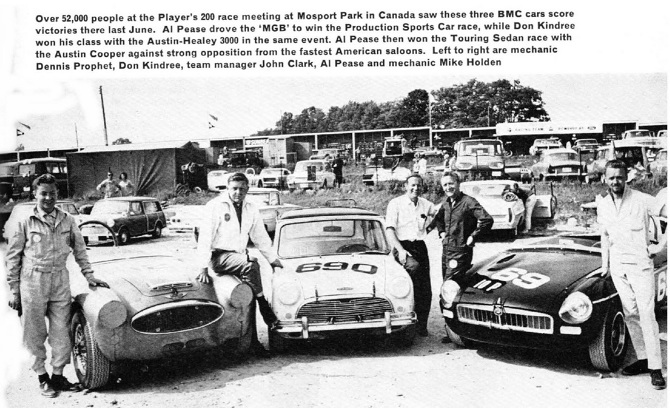 Canada 1963-1968 - Austin Healey 100S