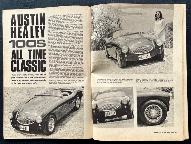 Marc Rutty / Peter Owen 1962 -1975 - Austin Healey 100S