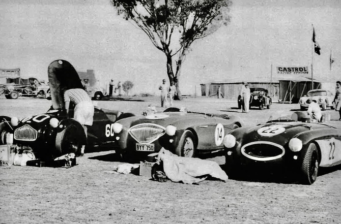 Sam Miller 1956-1962 - Austin Healey 100S