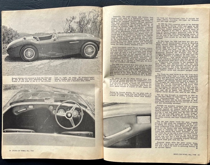 Marc Rutty/Peter Owen 1962-1975 - Austin Healey 100S