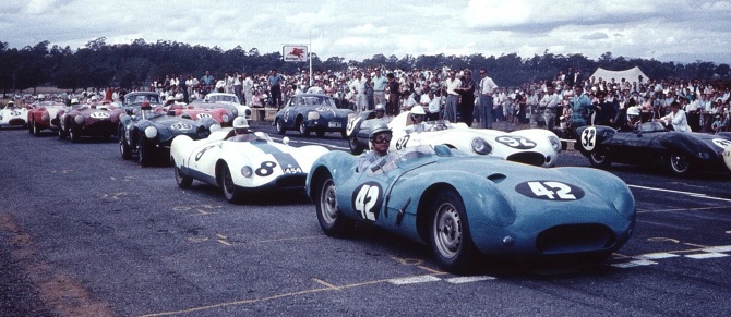 Ron Phillips 1957 - Austin Healey 100S