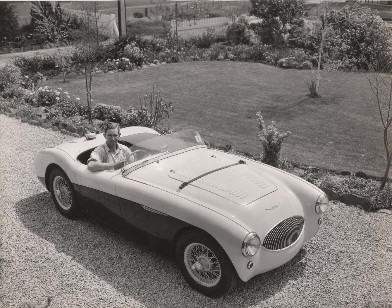 David Harvey 1957-58 - Austin Healey 100S