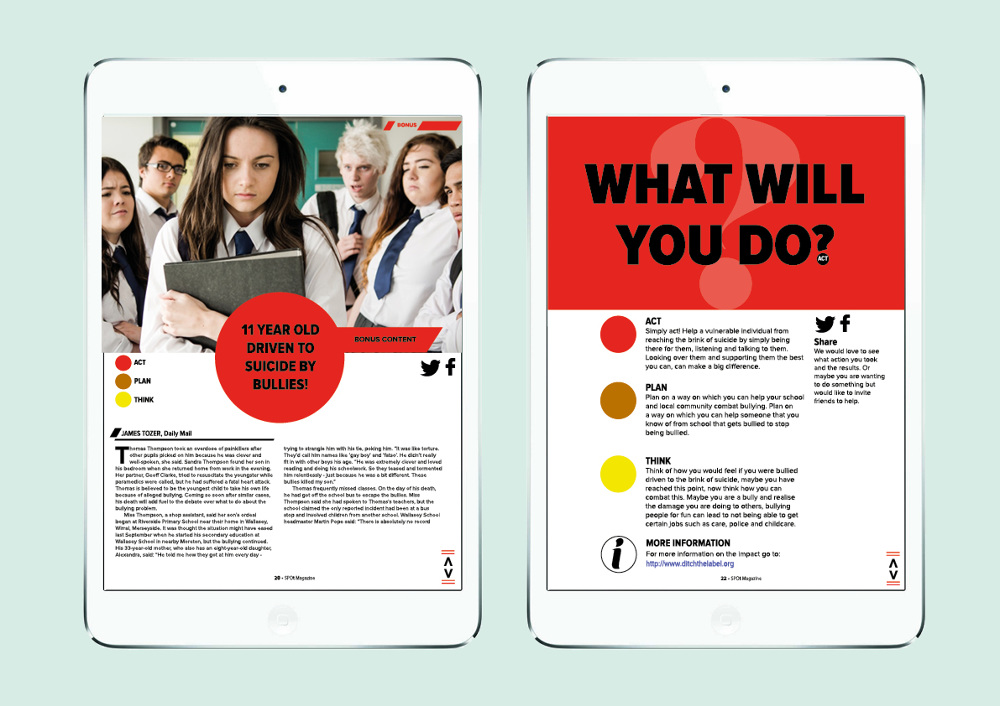 Spot Magazine - Liam Fish Design