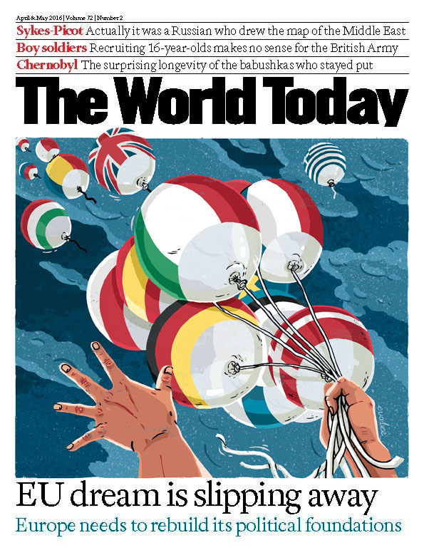 The World Today: Cover Illustration - Eva Bee Illustration: Ideas based ...