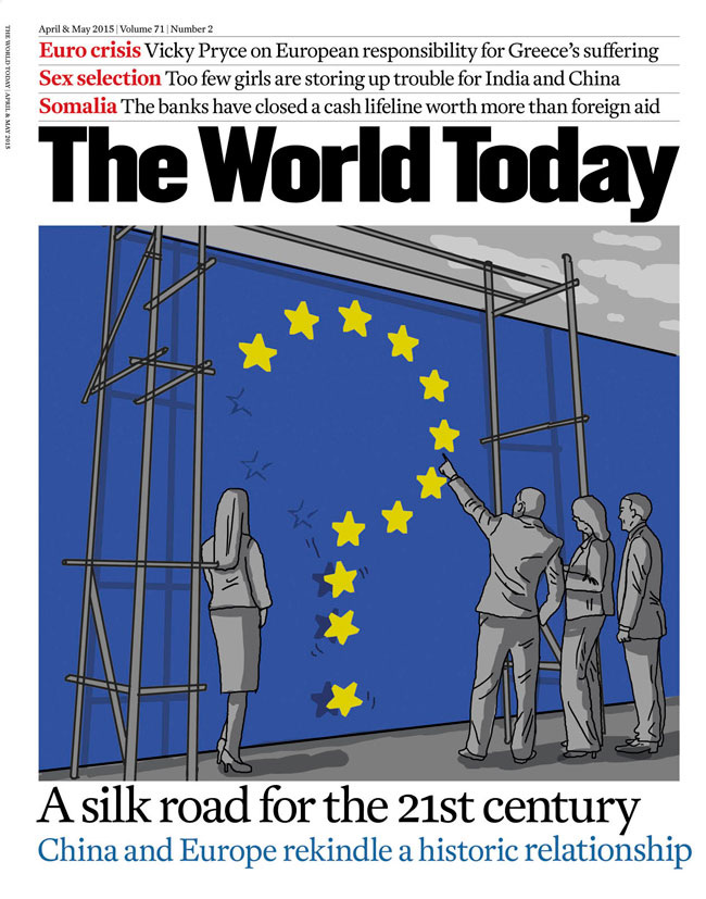 The World Today: Cover Illustration - Eva Bee Illustration: Ideas based ...