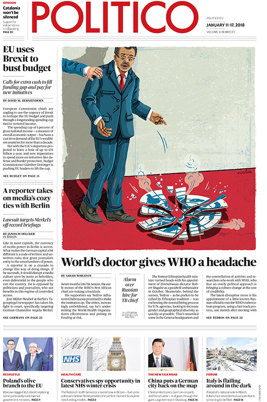 Politico Europe: Cover illustration - Eva Bee Illustration: Ideas based ...