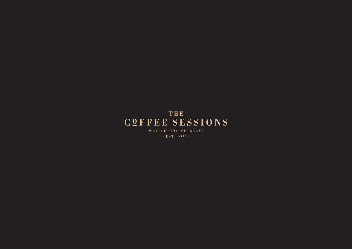 The Coffee Sessions - Kerning Design