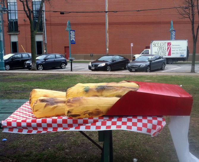 Inflatable Fries - Kayla Schroeder