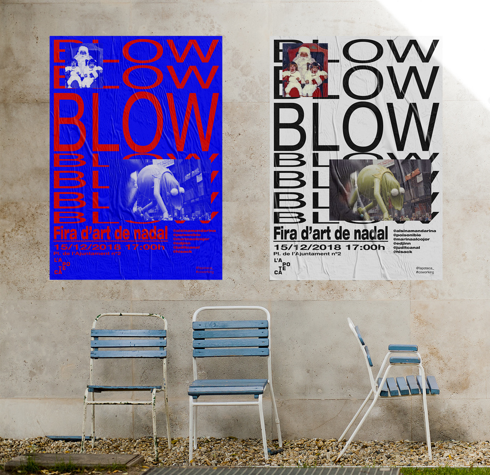 BLOW Festival - Isaac Saucedo Estudio, Art direction and graphic design